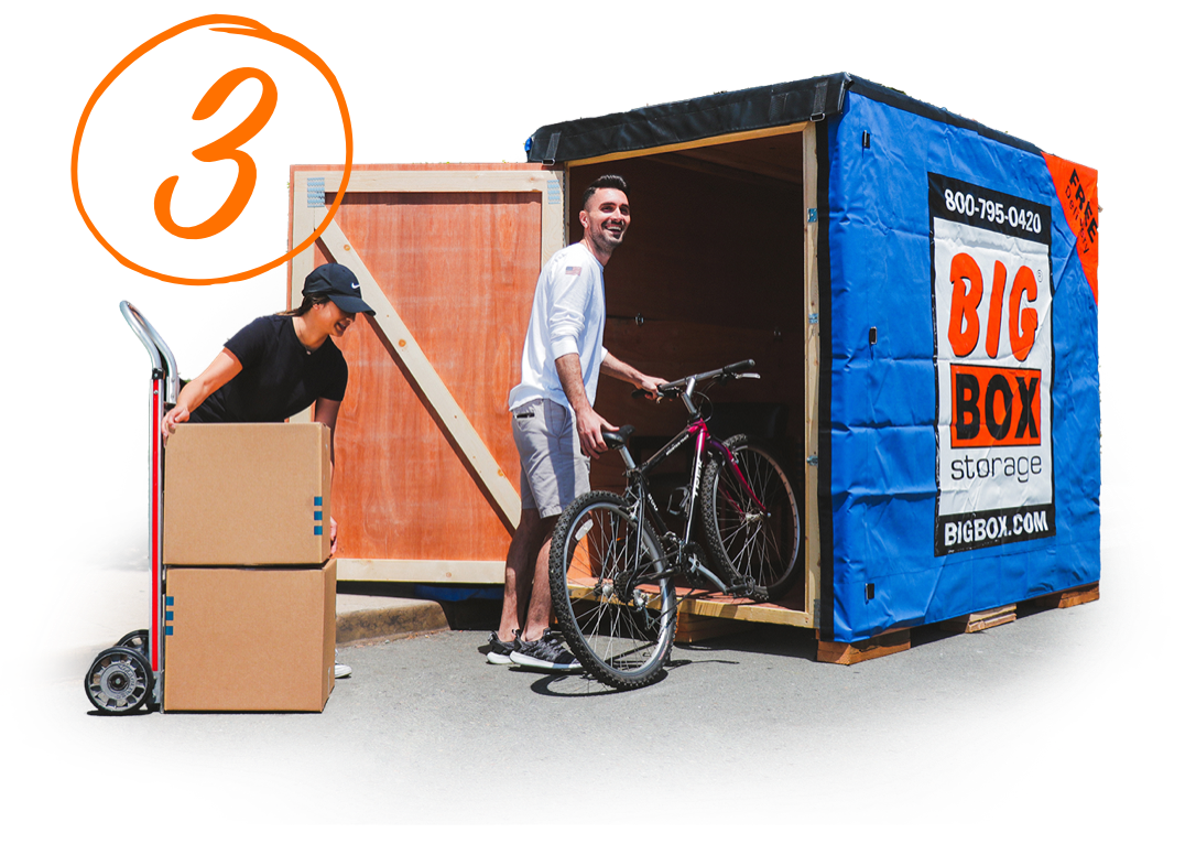 How Portable Storage Works - Big Box Storage San Diego