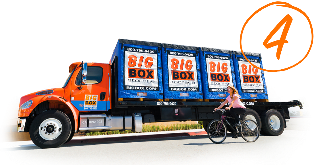 How Portable Storage Works - Big Box Storage San Diego