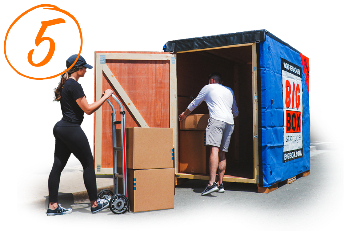 How Portable Storage Works - Big Box Storage San Diego